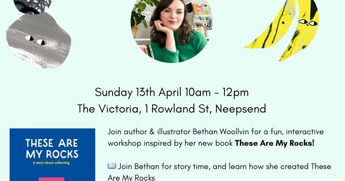 Bethan Woollvin presents These Are My Rocks → Our Favourite Places ...